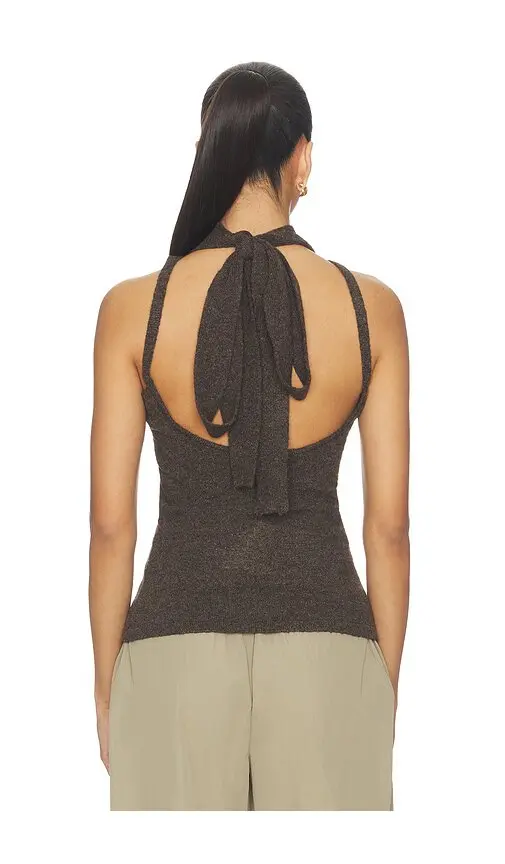 GEEL Antonia Top - Chocolate