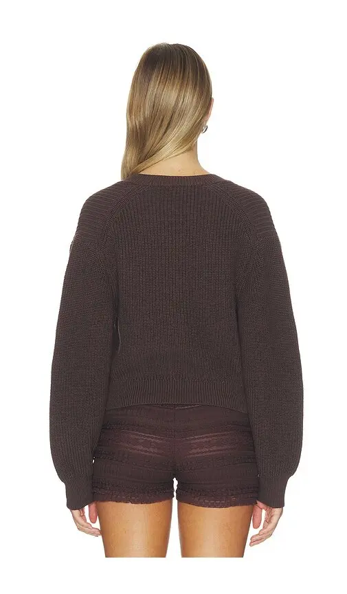 Free People Ribbed Knit Button-front Cardigan