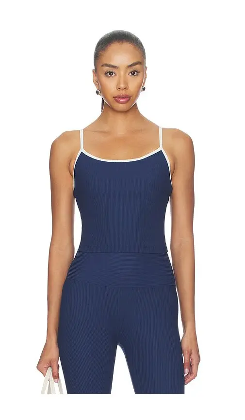 Year Of Ours Ribbed Bralette Tank - Navy
