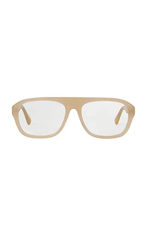 HEAVEN MAYHEM Vesper Glasses - Cream