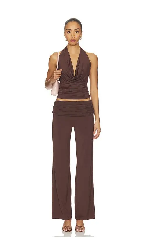 NIA Declan Top - Chocolate