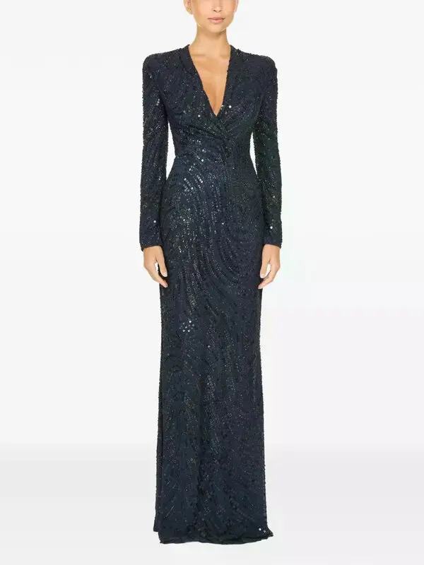 Jenny Packham Arizona Sequin Gown