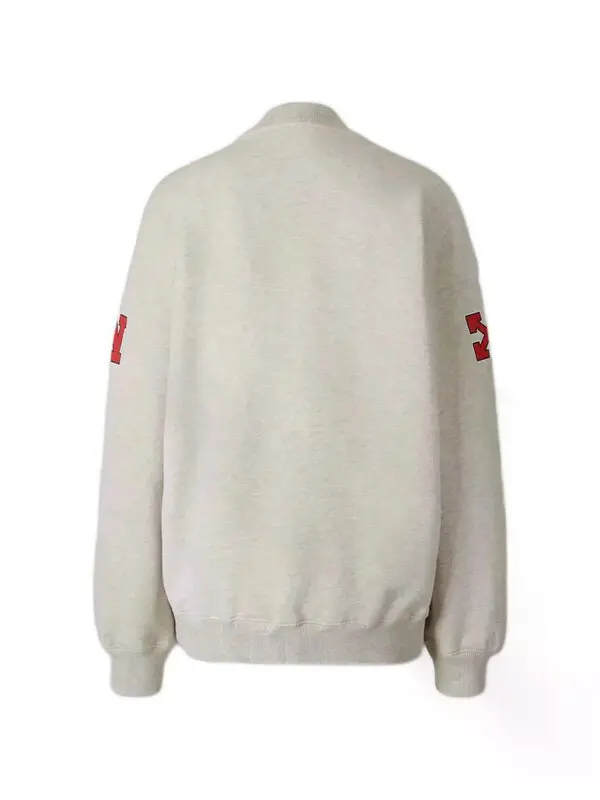 Off-White Crew Neck Sweater - Grey