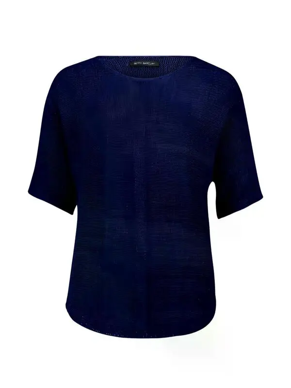 BETTY BARCLAY Fine-knit Short-sleeve Top