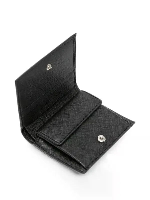 VIVIENNE WESTWOOD Orb-plaque Wallet - Black