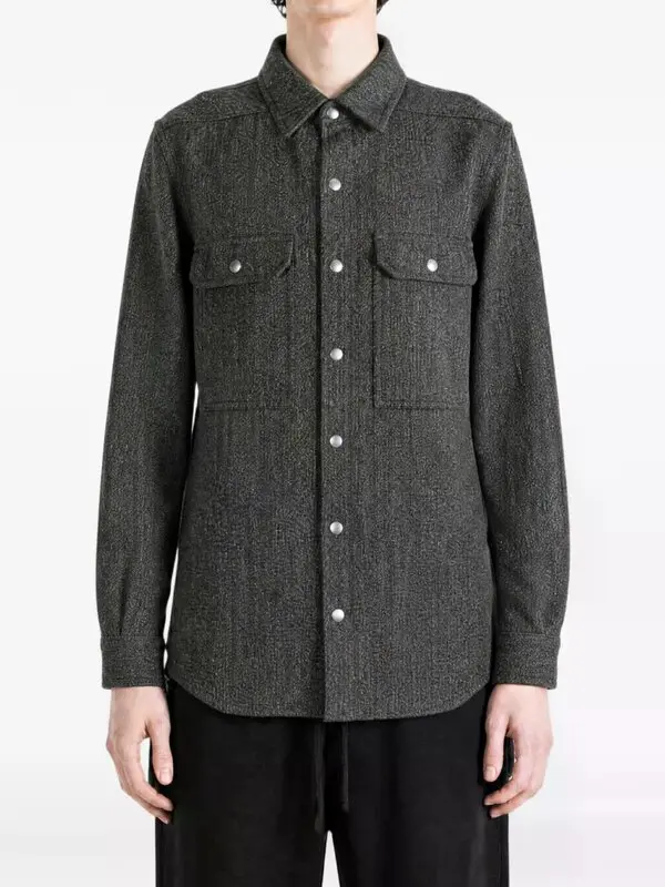 Rick Owens Chest-pocket Shirt Jacket