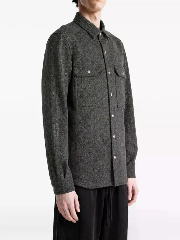 Rick Owens Chest-pocket Shirt Jacket