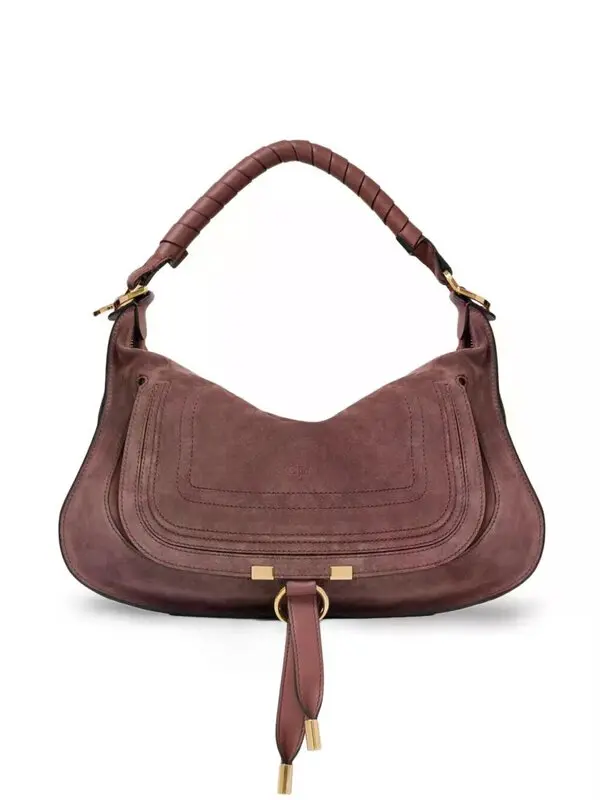 Chloé Marcie Small Tote Bag - Brown
