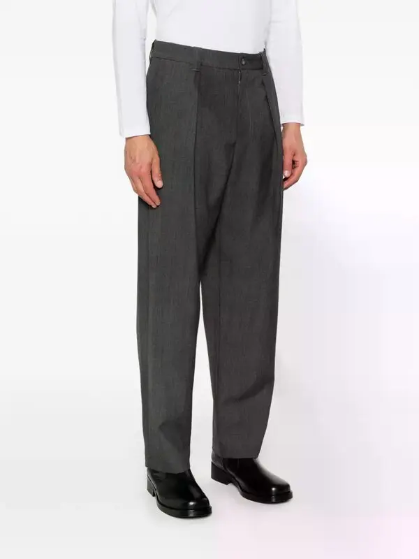 A.p.c. Pleated Straight-leg Trousers