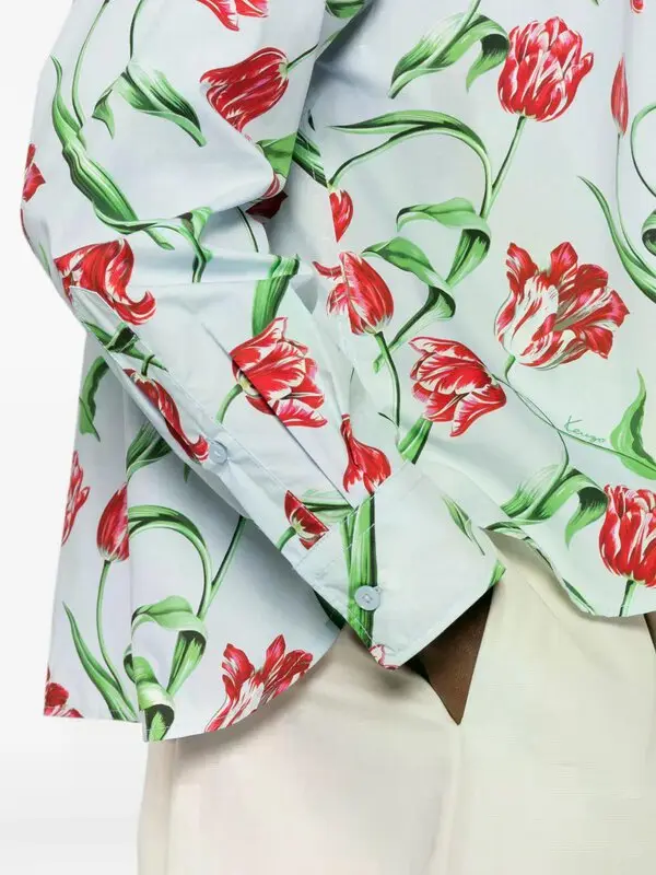Kenzo Floral Print Shirt