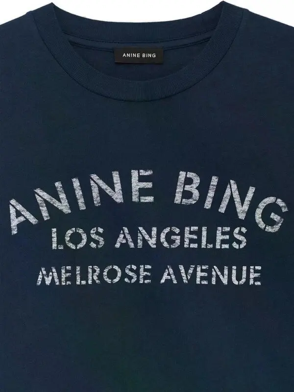 ANINE BING Cade T-shirt - Blue