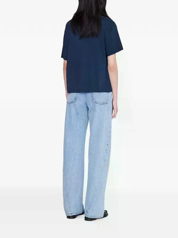ANINE BING Cade T-shirt - Blue