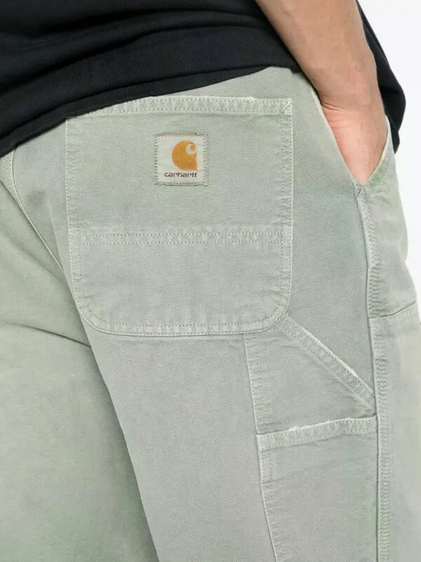 Carhartt Work In Progress Double Knee Panel Trousers - Green
