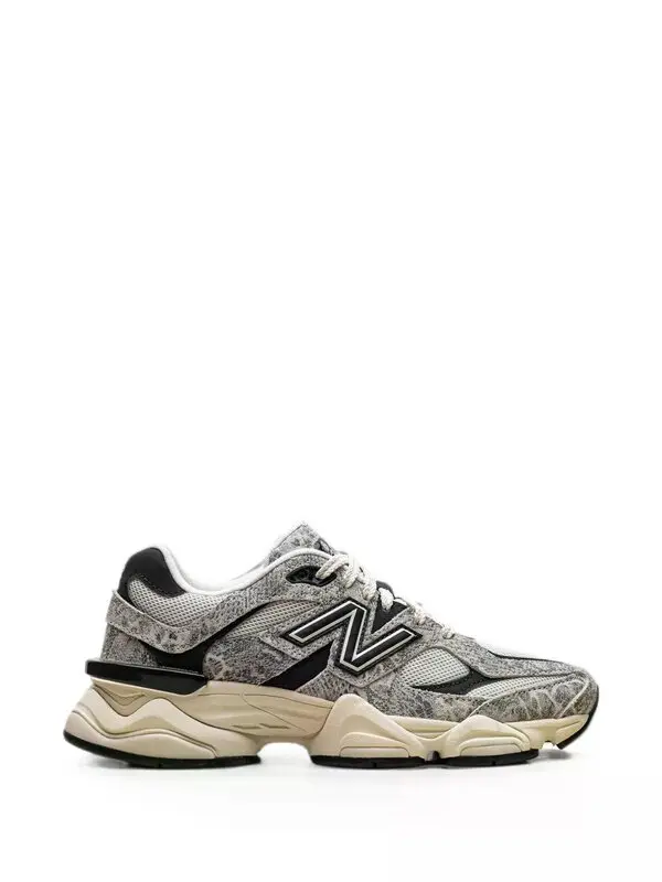NEW BALANCE 9060 Snakeskin-effect Panel Sneakers - Grey