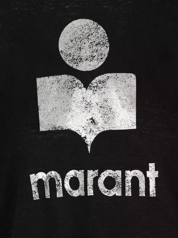 MARANT ETOILE Zewel Logo-print T-shirt