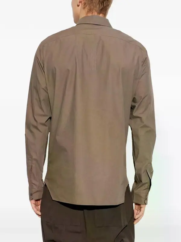 Rick Owens Flap-pocket Long-sleeve Shirt