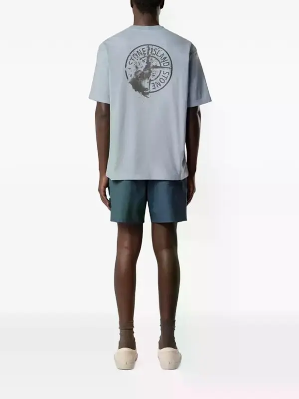 Stone Island Logo-print Crew-neck T-shirt