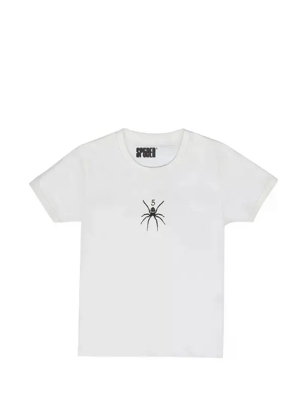 SP5DER Spider Print T-shirt - White