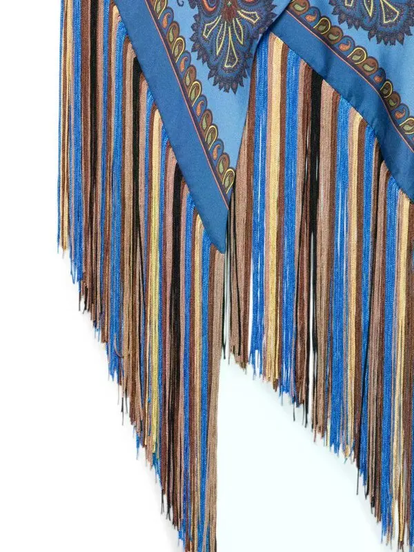 Etro Paisley-print Fringed Scarf