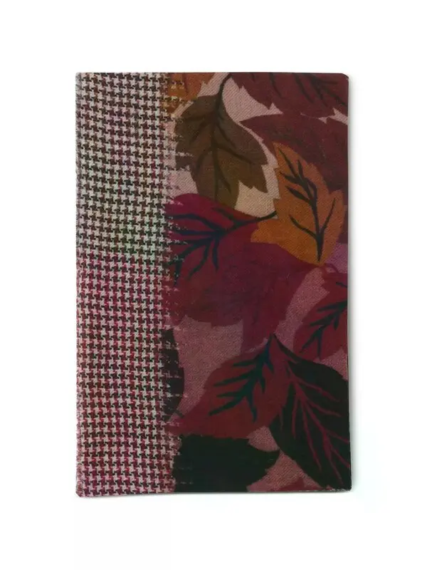 Faliero Sarti Houndstooth-print Scarf - Red