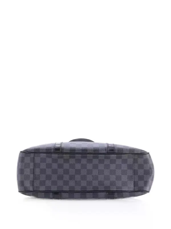 LOUIS VUITTON Damier Graphite Mm Tote Bag - Black
