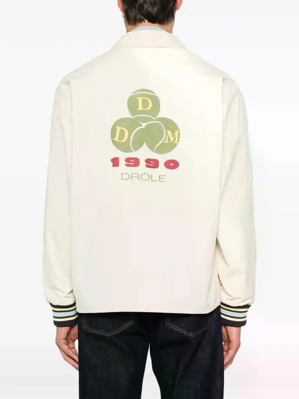 Drole De Monsieur Logo-print Pocket Jacket