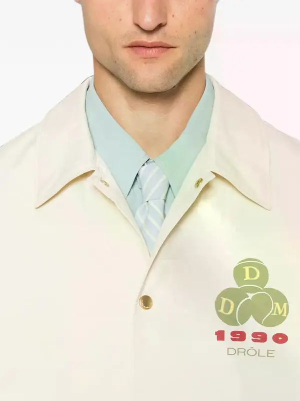 Drole De Monsieur Logo-print Pocket Jacket