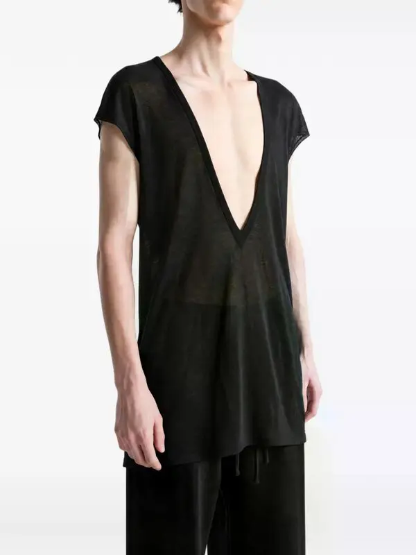 Rick Owens Dylan V-neck T-shirt