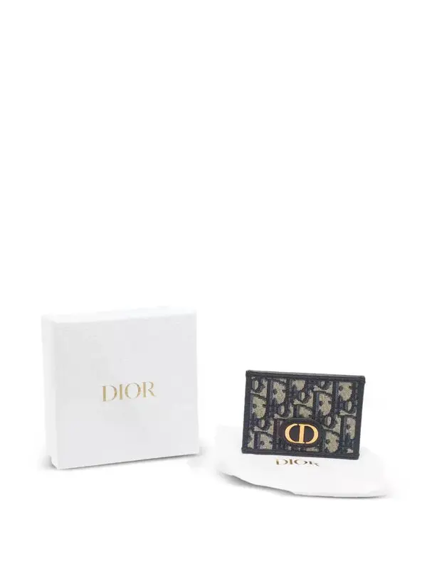 Dior 2022 30 Montaigne Oblique Card Holder
