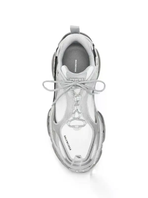 Balenciaga Triple S 2 Lace-up Sneakers - Grey