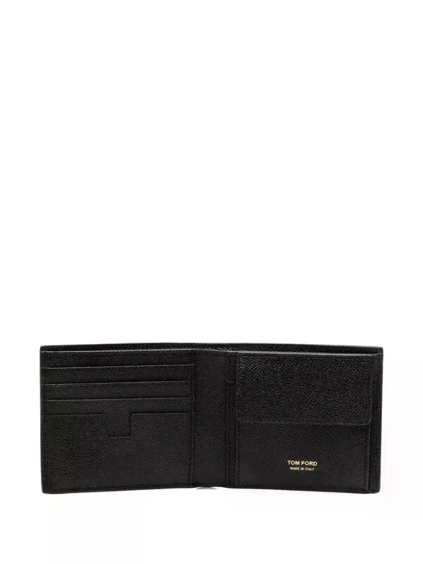 TOM FORD Logo-plaque Leather Wallet