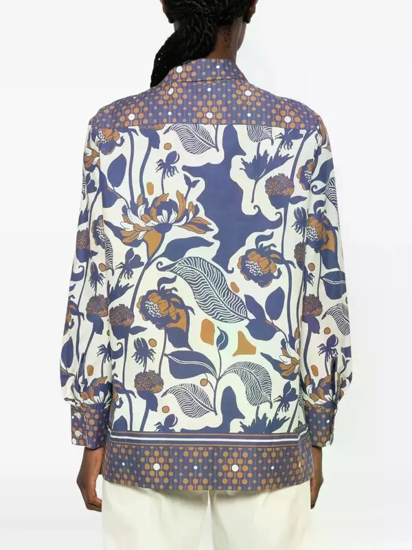 CLIPS Floral Print Shirt
