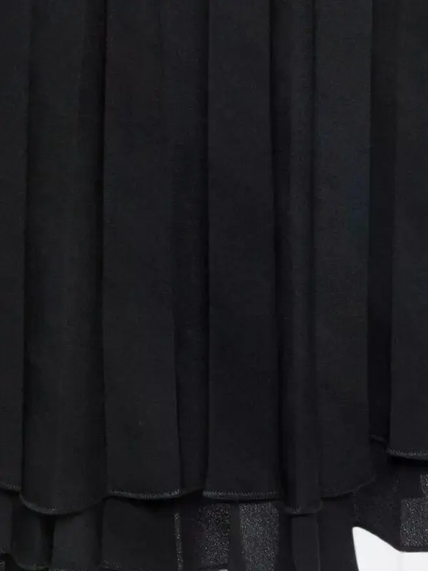 Sandro Pleated Midi Dress