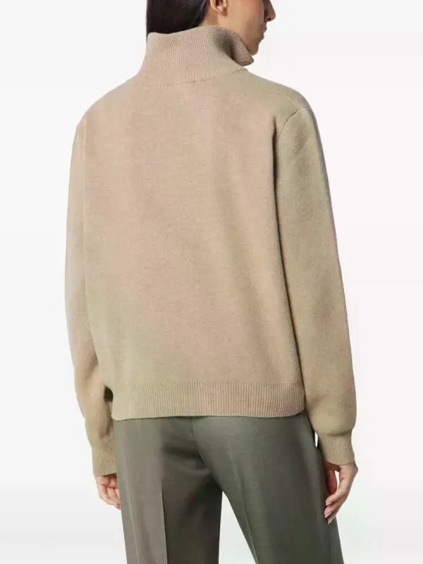 RÓHE Mouliné Zip-fastening Sweater