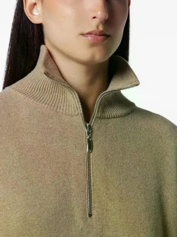 RÓHE Mouliné Zip-fastening Sweater