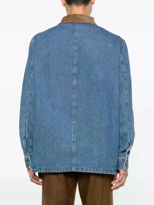 Valentino Garavani Logo Patch Denim Jacket