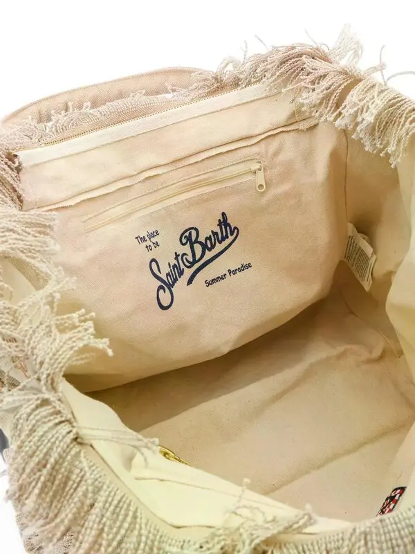 MC2 SAINT BARTH Vanity Fringed Tote Bag