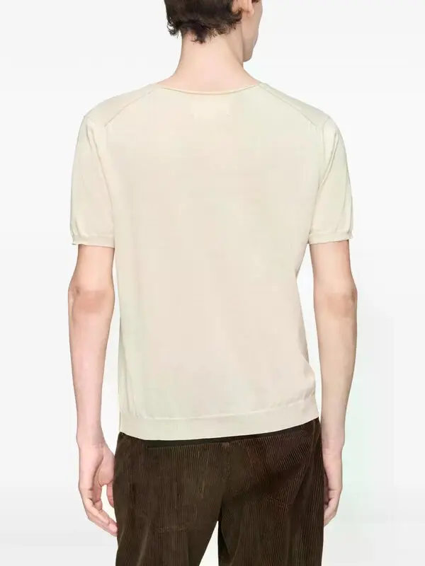 MAISON MARGIELA V-neck Knit Top