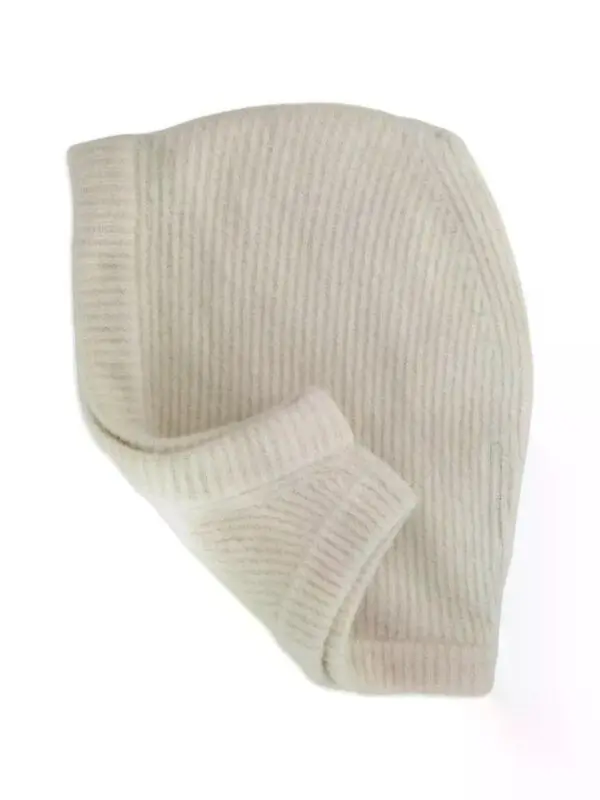 Rick Owens Ribbed-knit Balaclava Hat