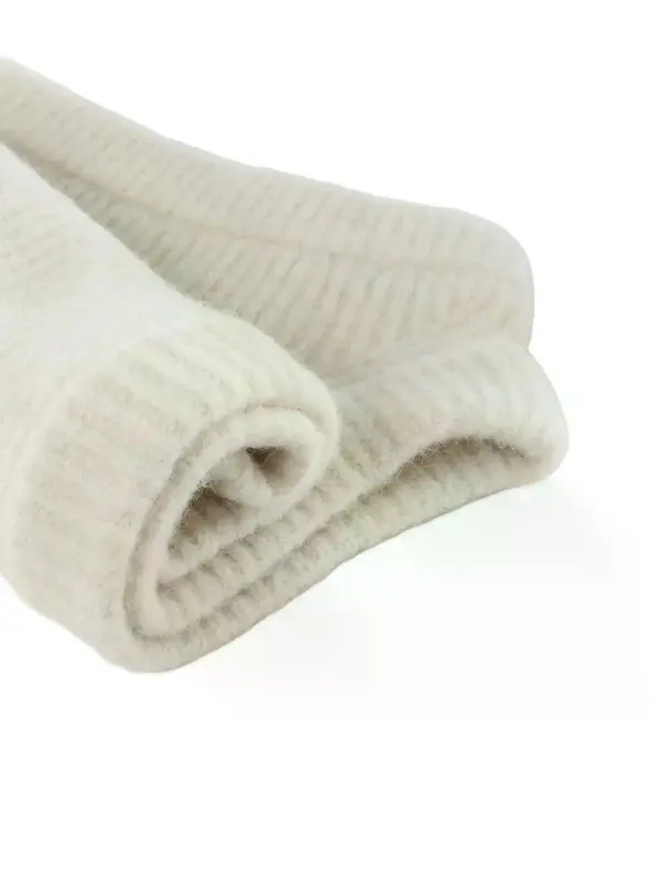Rick Owens Ribbed-knit Balaclava Hat