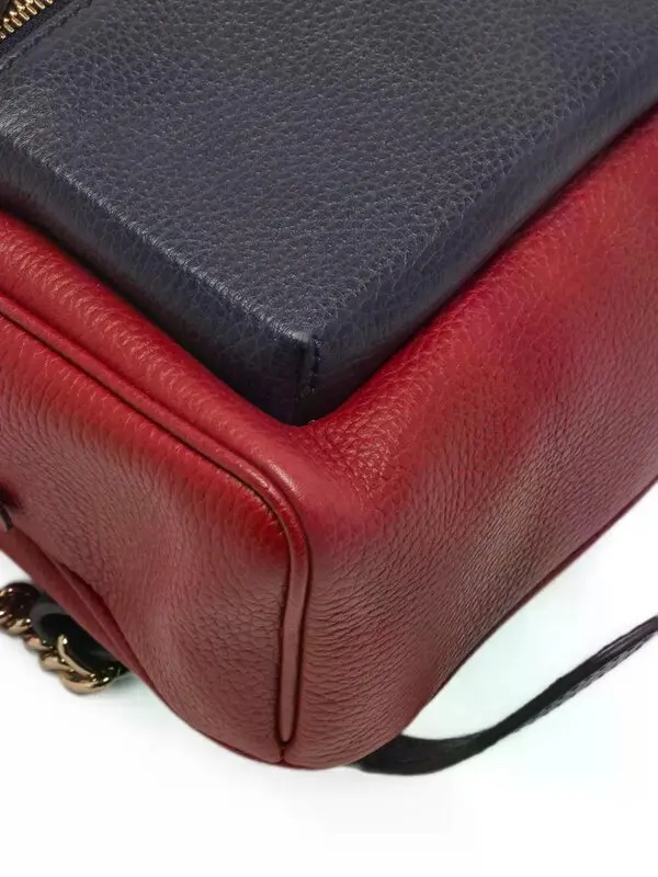 Gucci Soho Chain Backpack - Red