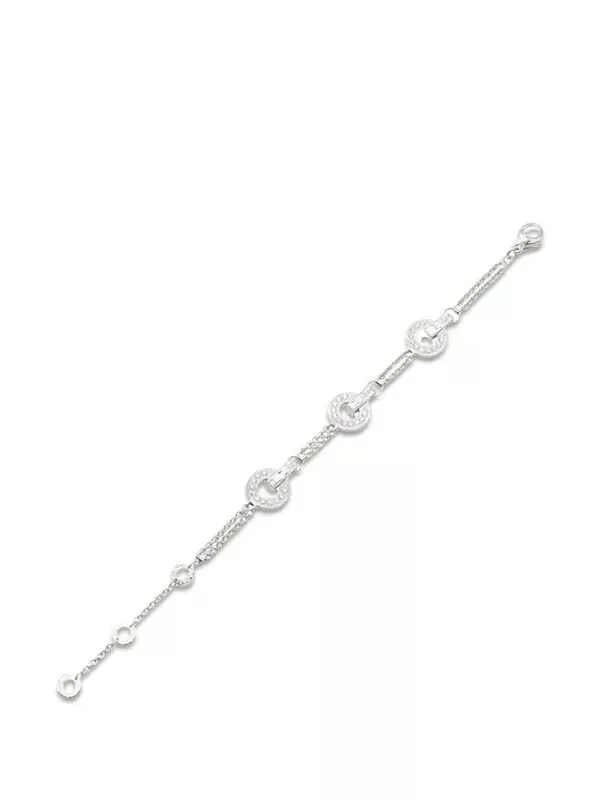 BVLGARI Diamond Bracelet In 18k White Gold