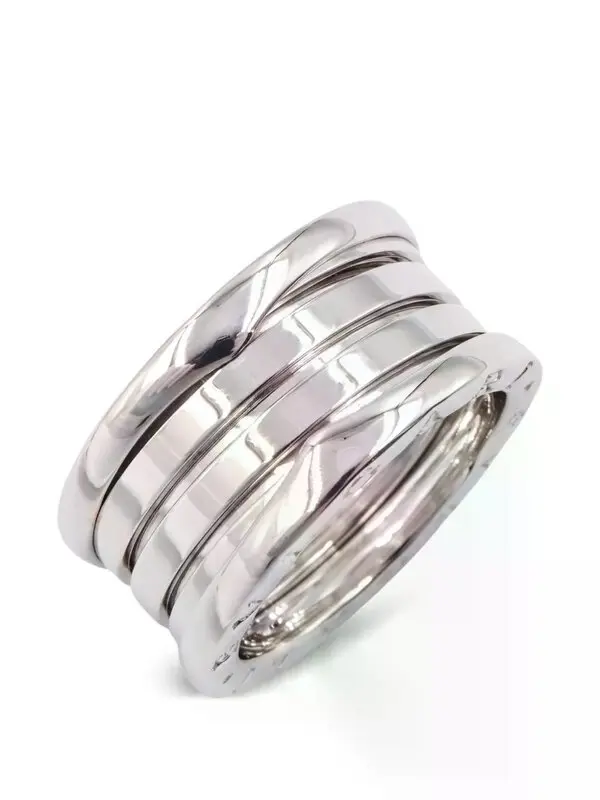 BVLGARI B.zero1 4-band Ring In 18k White Gold - Silver
