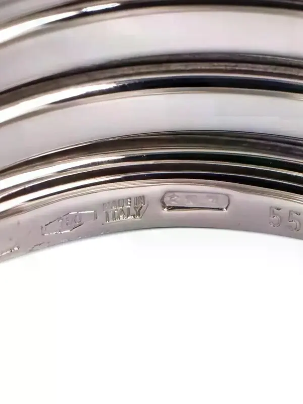 BVLGARI B.zero1 4-band Ring In 18k White Gold