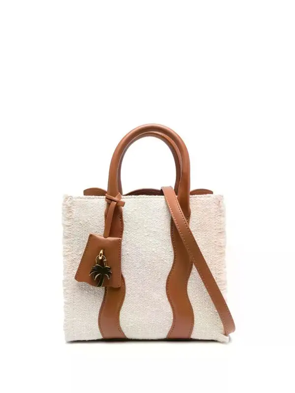Palm Angels Palm Beach Tote Bag - Neutrals