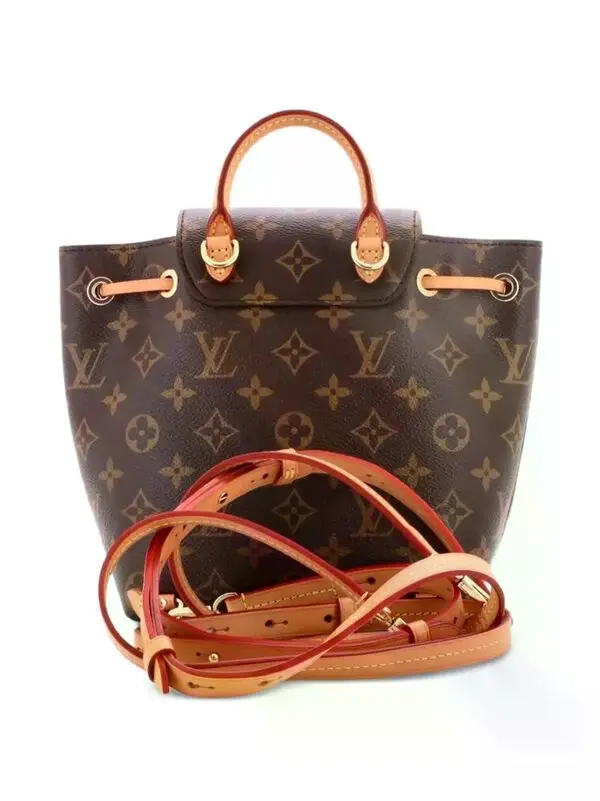 LOUIS VUITTON Montsouris Nm Monogram Canvas Bb Backpack - Brown