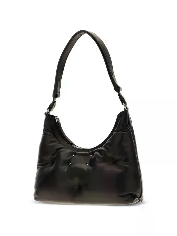MAISON MARGIELA Glam Slam Leather Shoulder Bag - Black