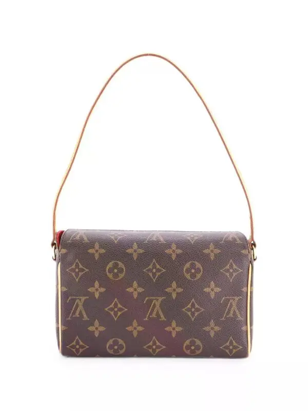 LOUIS VUITTON Monogram Canvas Recital Shoulder Bag - Brown