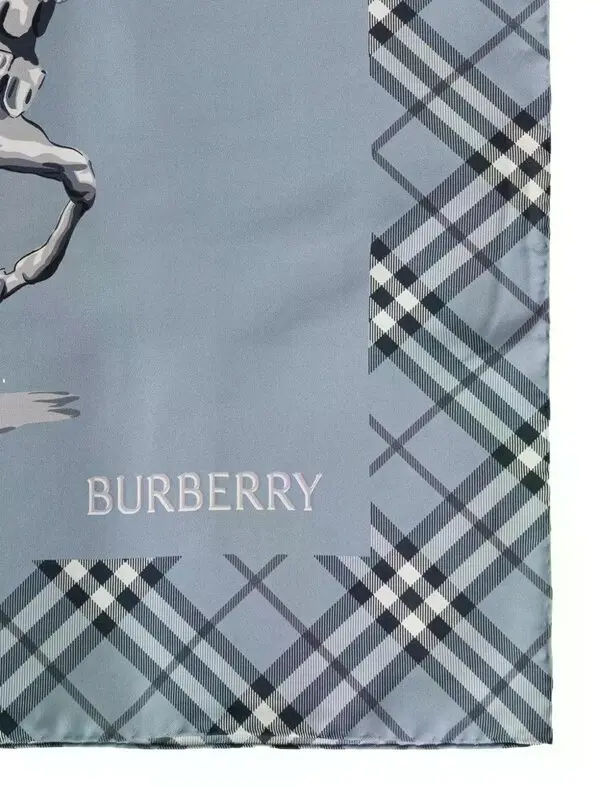 Burberry Archive Knight Silk Scarf