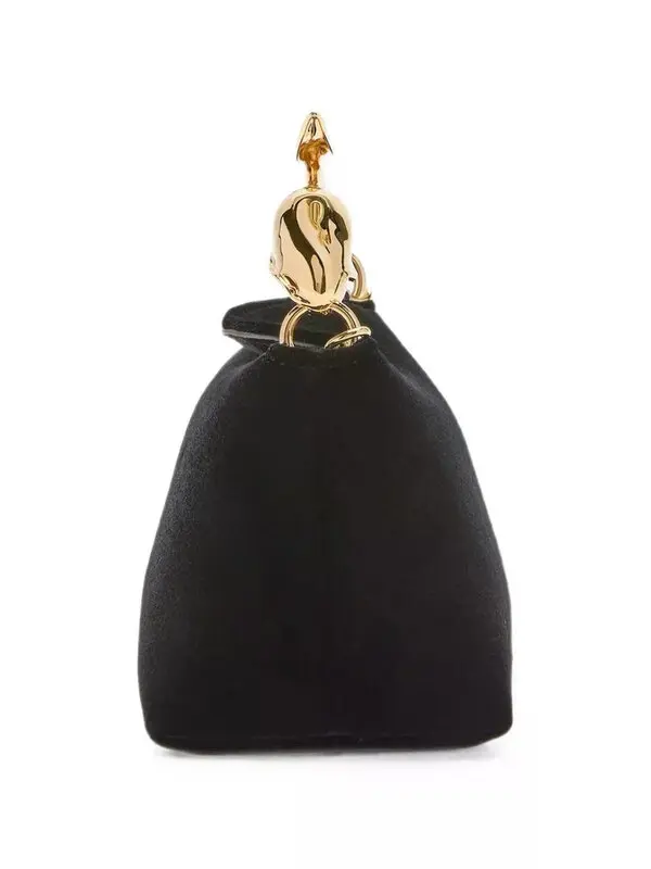 Erdem Mini Bloom Flower-handle Tote Bag - Black
